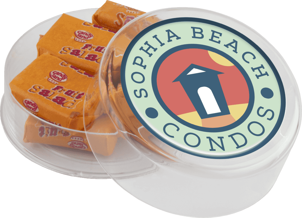 Circular Sweet Pot with Sweets | Snap Products