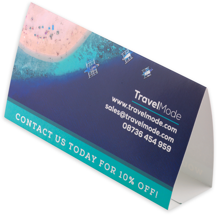 Tent Card - Wide | Snap Products