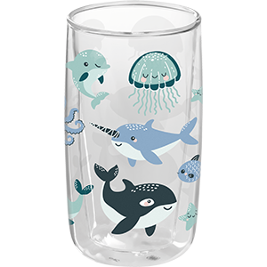 Calypso Double Wall Drinking Glass – 330ml | Snap Products