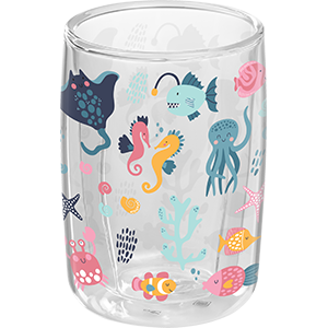 Calypso Double Wall Drinking Glass – 250ml | Snap Products